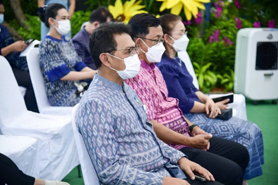 MEA ร่วมแถลงข่าวการจัดงานกาชาด ประจำปี 2565 ภายใต้ชื่อ "9 ทศวรรษ ใต้ร่มพระบารมี สดุดีสภานายิกา ...