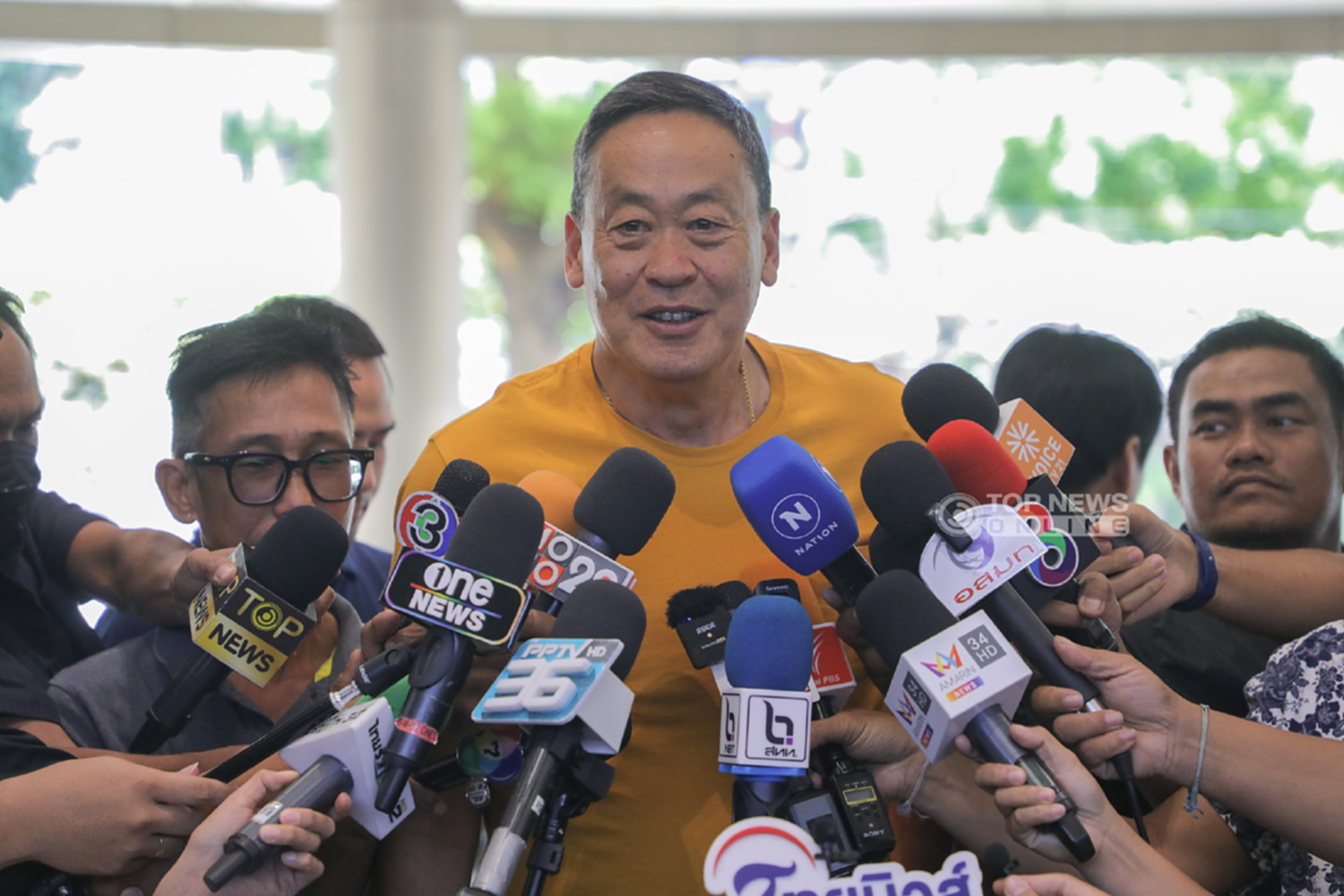 "เศรษฐา" หวานเจี๊ยบ "เพื่อไทย" ไม่ทรยศ เชื่อแย่งเก้าอี้ประธานสภาฯไม่มีปัญหา | TOPNEWS