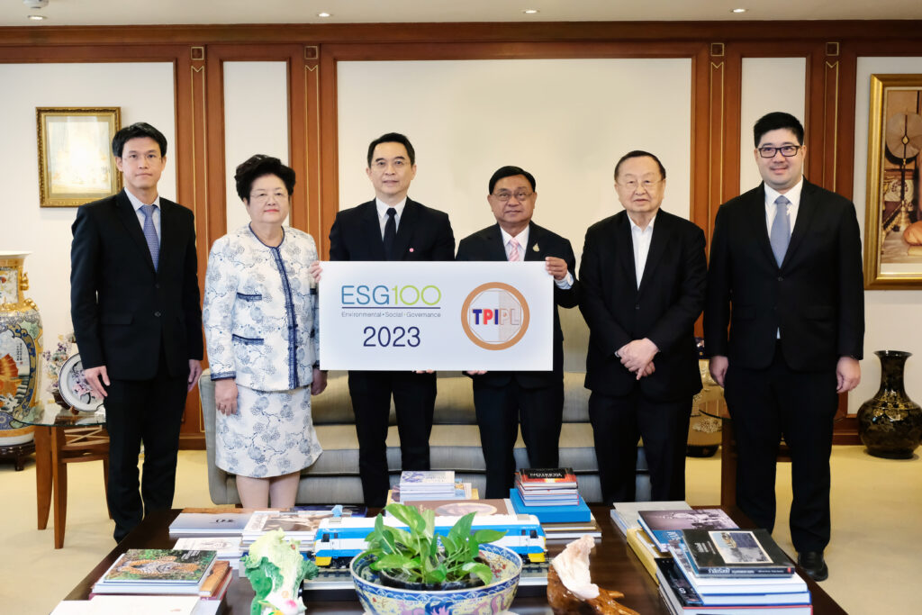 ทีพีไอ โพลีน ติดทำเนียบ หุ้น ESG100 ปี 2566 | TOPNEWS