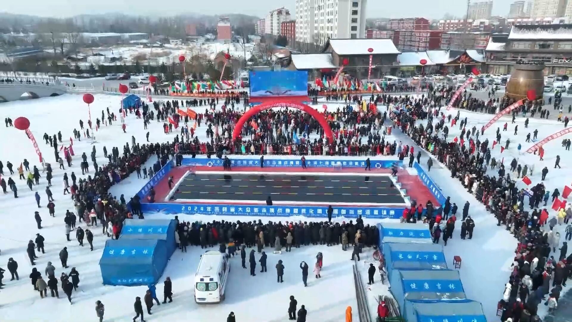 จีน จี๋หลินจัดแข่ง ‘ว่ายน้ำฤดูหนาว’ นานาชาติ ทีมไทยร่วมชิงชัย | TOPNEWS