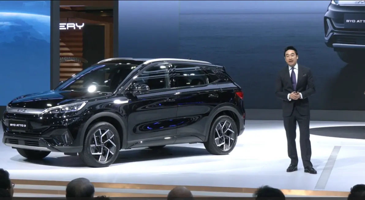 ยิ่งใหญ่ งาน"มอเตอร์โชว์" ครั้งที่ 45 BYD เปิดตัว Atto 3 ปี 2024 หวังดึงดูดฐานคนไทย | TOPNEWS