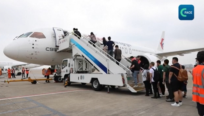 เครื่องบิน C919 ให้บริการ 4 เส้นทางในจีน | TOPNEWS