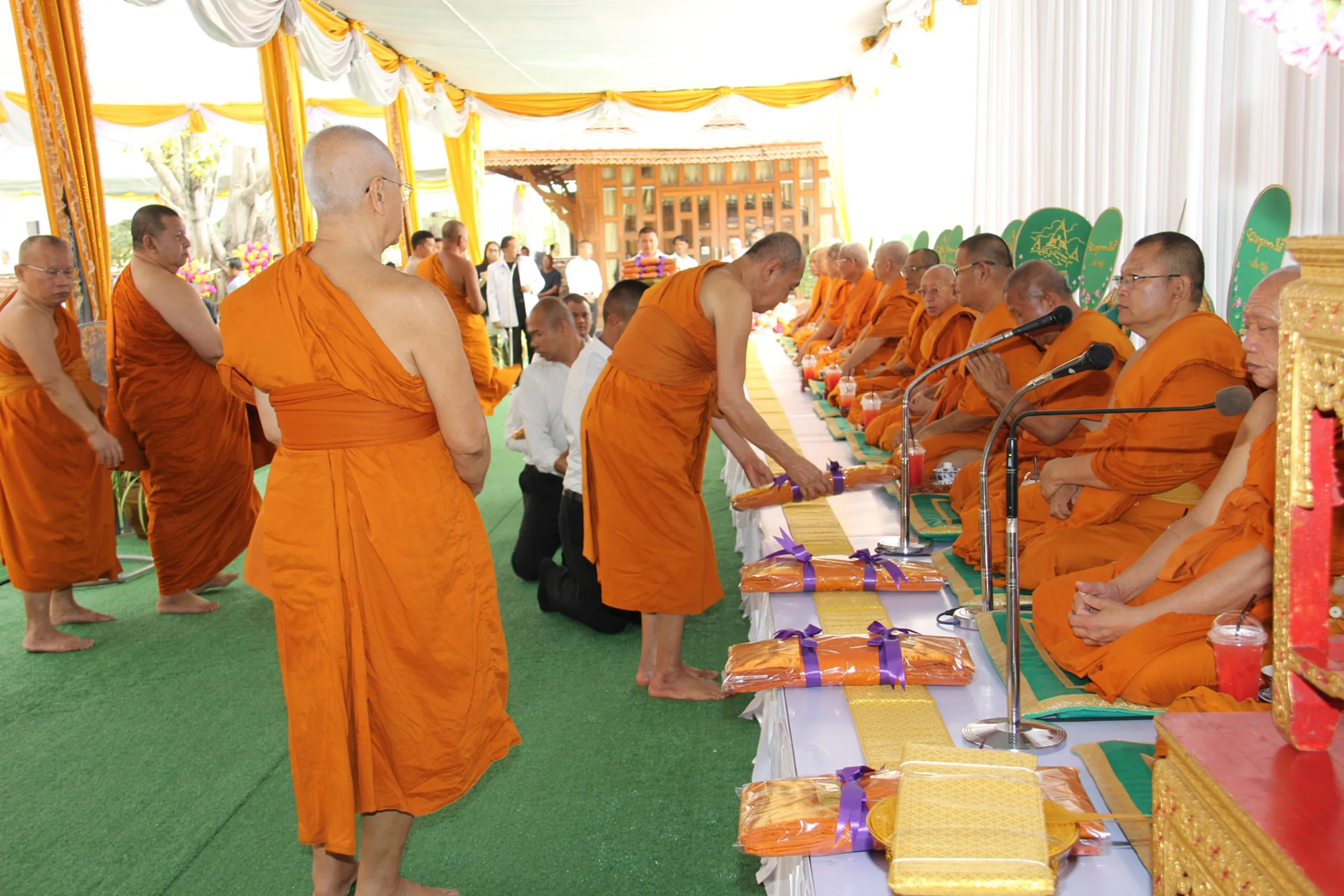 วัดใหญ่ชัยมงคลวรวิหาร บำเพ็ญกุศลทักษิณานุปทาน สวดมาติกา บังสุกุล อุทิศ ...