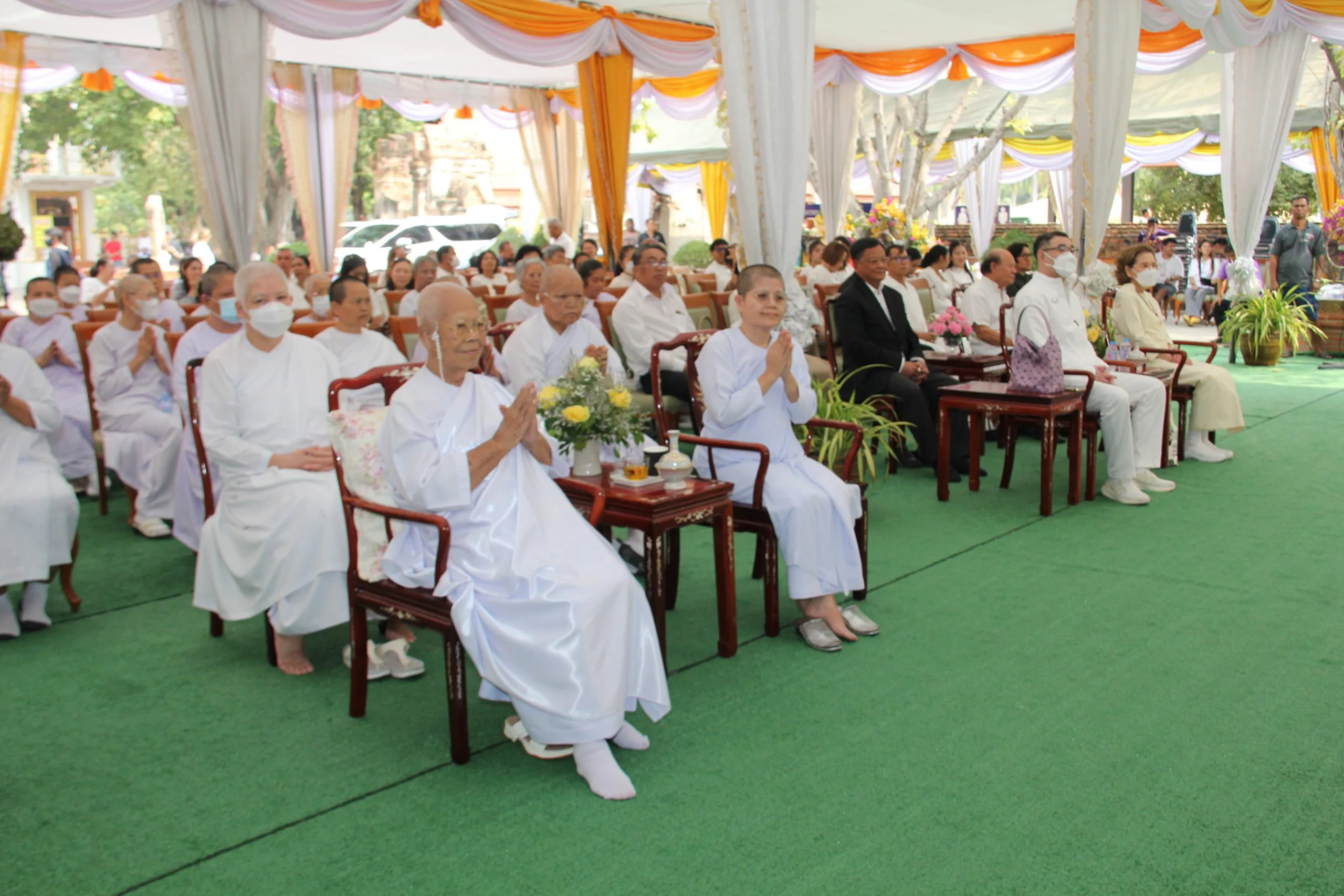 วัดใหญ่ชัยมงคลวรวิหาร บำเพ็ญกุศลทักษิณานุปทาน สวดมาติกา บังสุกุล อุทิศ ...