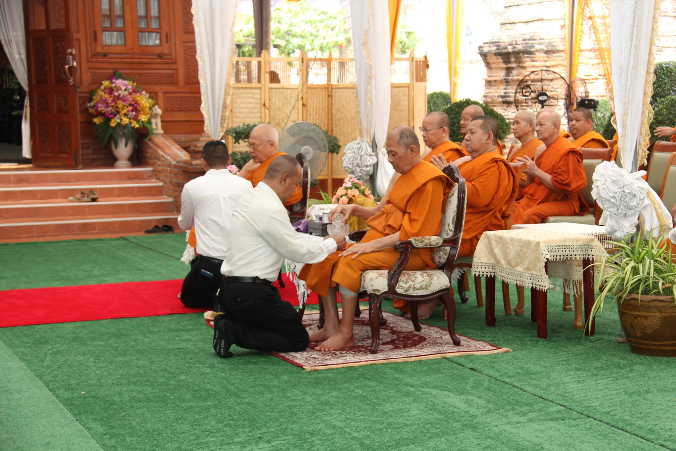 วัดใหญ่ชัยมงคลวรวิหาร บำเพ็ญกุศลทักษิณานุปทาน สวดมาติกา บังสุกุล อุทิศ ...