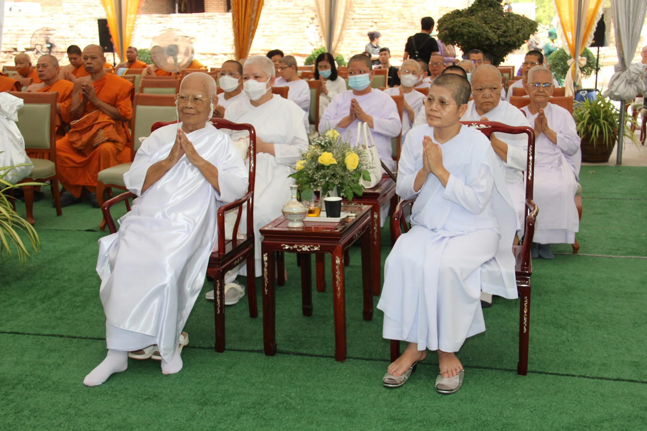 วัดใหญ่ชัยมงคลวรวิหาร บำเพ็ญกุศลทักษิณานุปทาน สวดมาติกา บังสุกุล อุทิศ ...